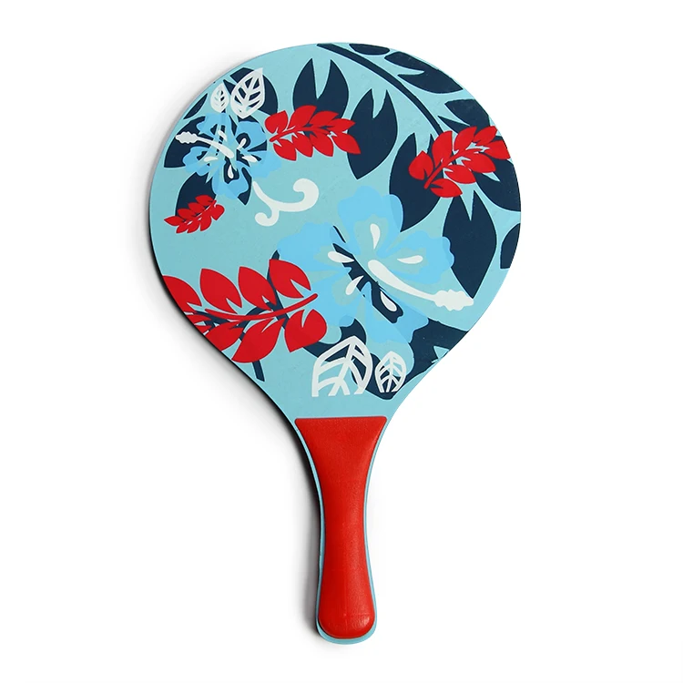 Decoq Oem Wooden Beach Tennis Racket Paddle Ball Set Matkot Set - Buy ...