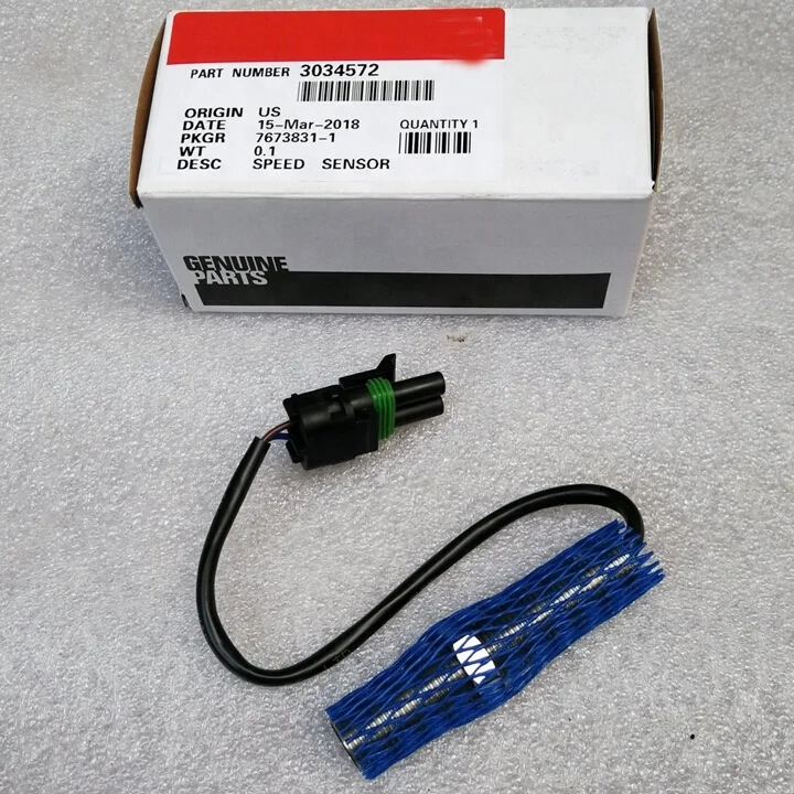 K19 Kta19 Diesel Engine Sensor Magnetic Pickup 3034572 Speed Sensor ...