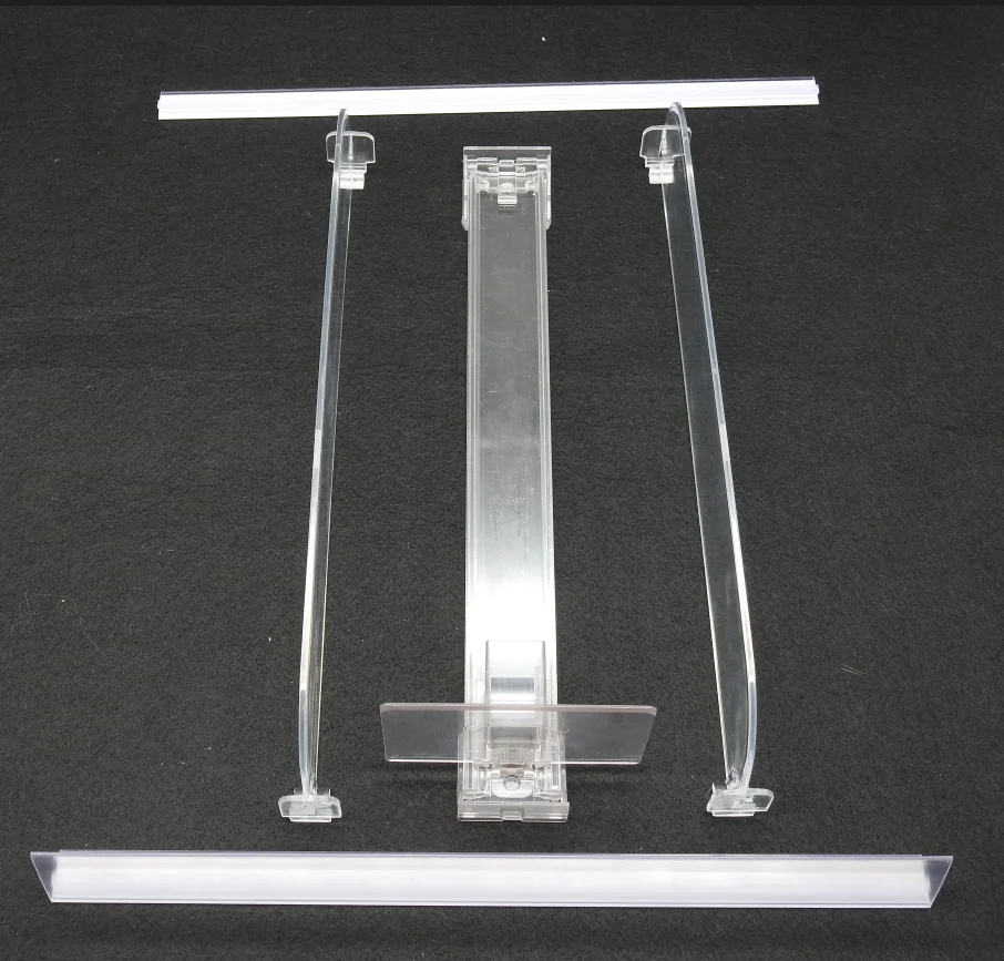 Crystal Supermarket - Adjustable Display Racks for Cosmetics