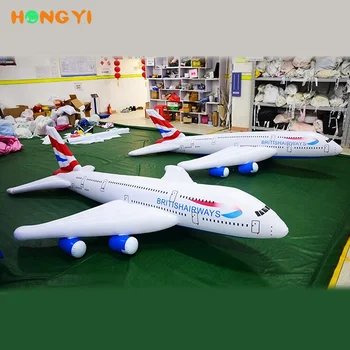 Giant Inflatable Shark Airplane Advertising Cartoon Hanging Inflatable ...