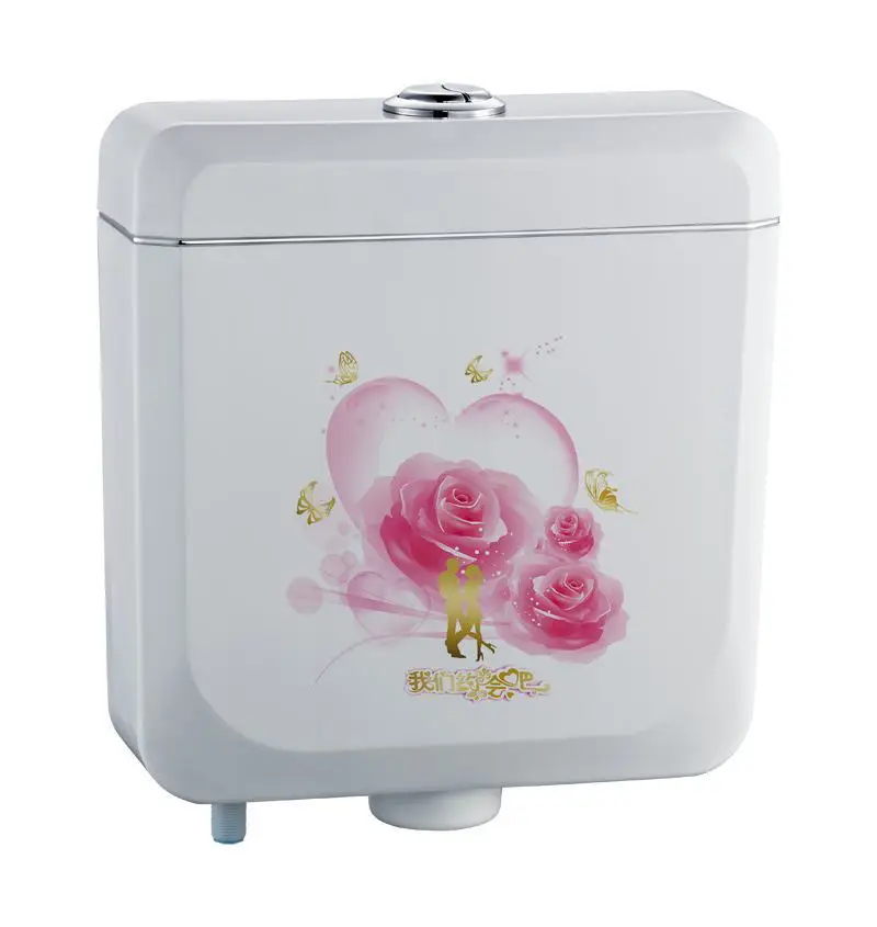 Modern Design Eco-friendly Material Wall Mount Dual Flush Water Tank Pp ...