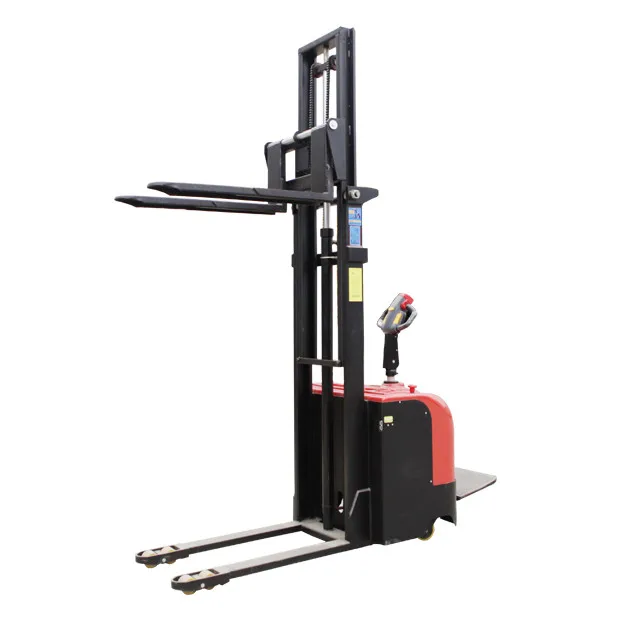 Standing Type 6m Lifting Crane Full Electric Pallet Stacker Electric ...
