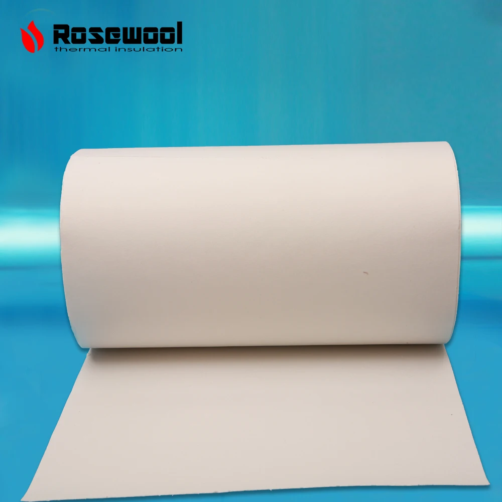 High Temperature Ceramic Fiber Paper 1mm-6mm Thermal Insulation ...