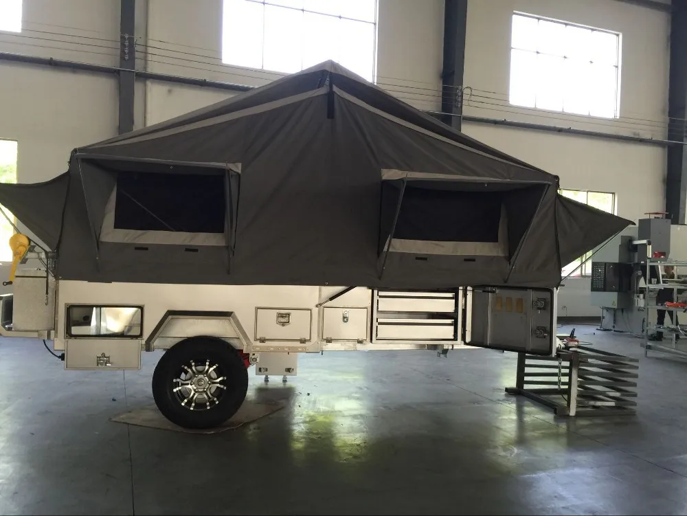 Australian Standard Galvanized Double Fold Camper Trailer| Alibaba.com