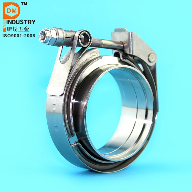 Stainless Steel V Band Clamp and Flange Assemblies by PDM