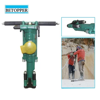 Hand Held Rock Drill Machine Pneumatic Jack Hammer For Dry Mining - Buy ...
