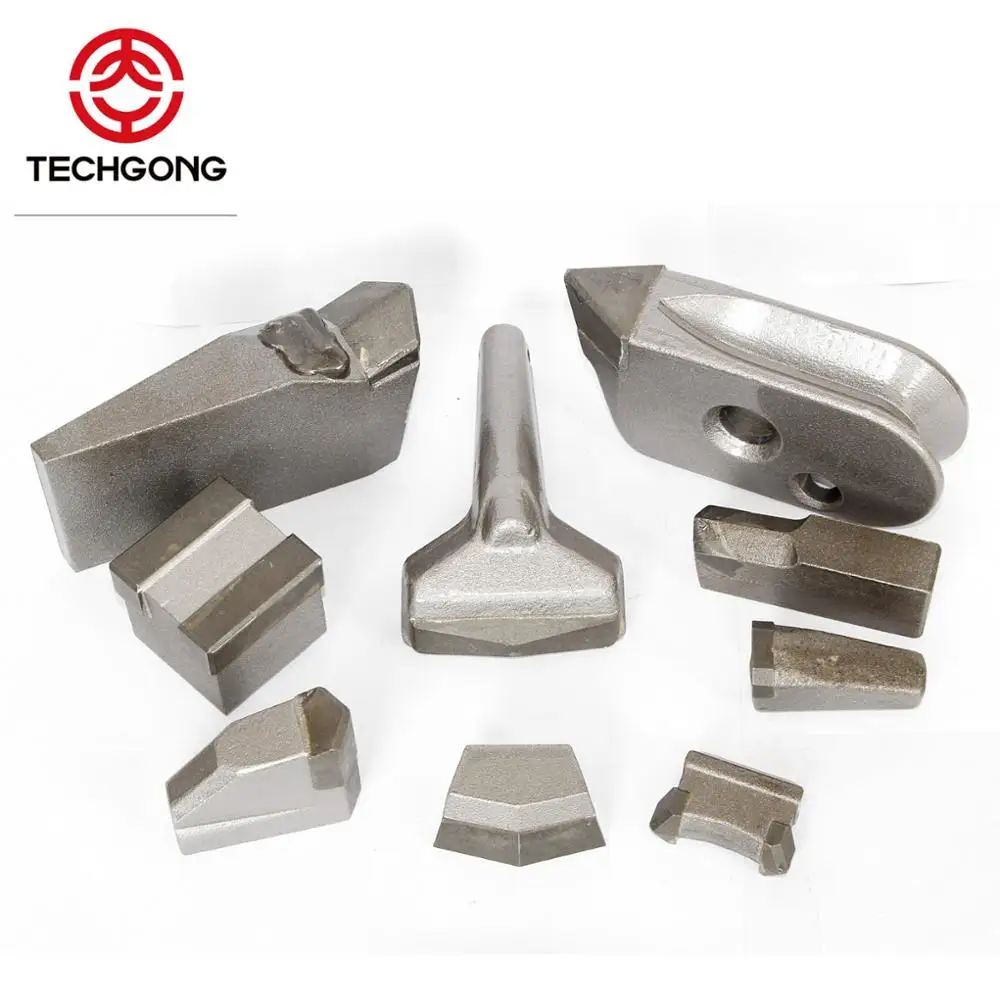 Rotary Tbm Tunnel Boring Machine Tools And Holder For Trenching Teeth ...