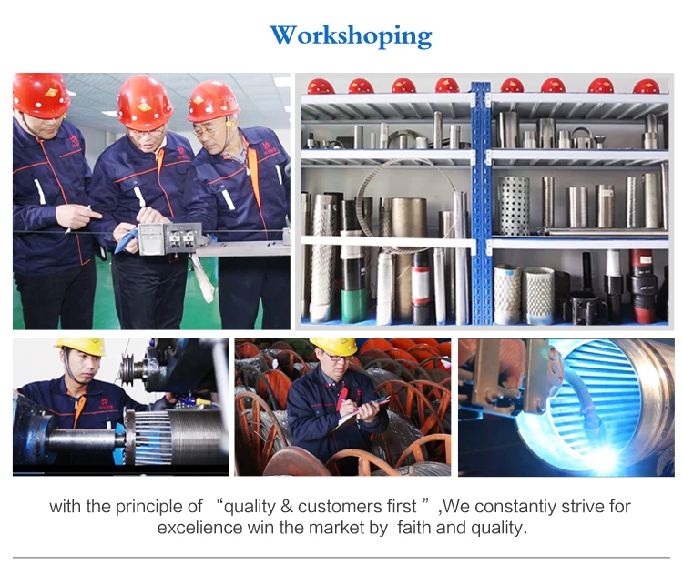 China 304/316 Stainless Steel Continuous Machine Slotted Wire Wound ...