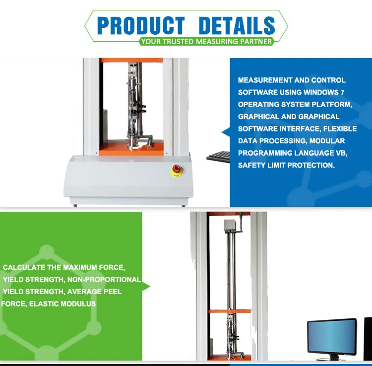 Computer Control Universal Testing Machine Tensile Testing Meter Ce ...