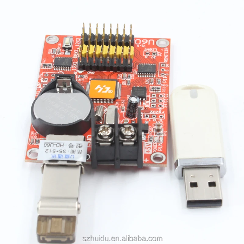 hd2016 software u-disk led display control card HD-U60| Alibaba.com
