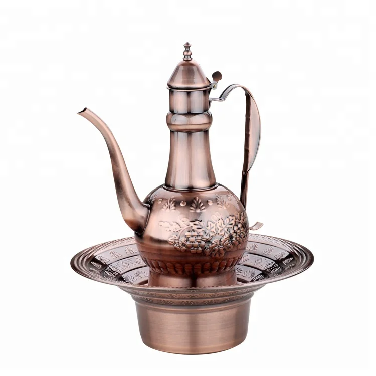 Luxury Stainless Steel Hand Washing Kettle Set with Tray - ODM Welcome