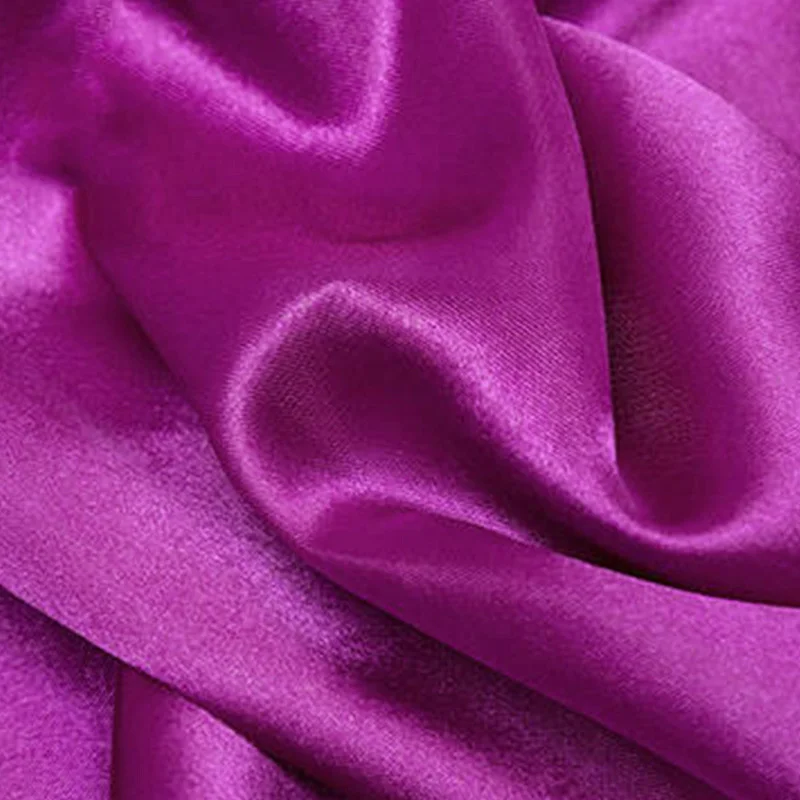 Wholesale Solid Colors 16mm 100% Natural Satin Pure Silk Fabric ...