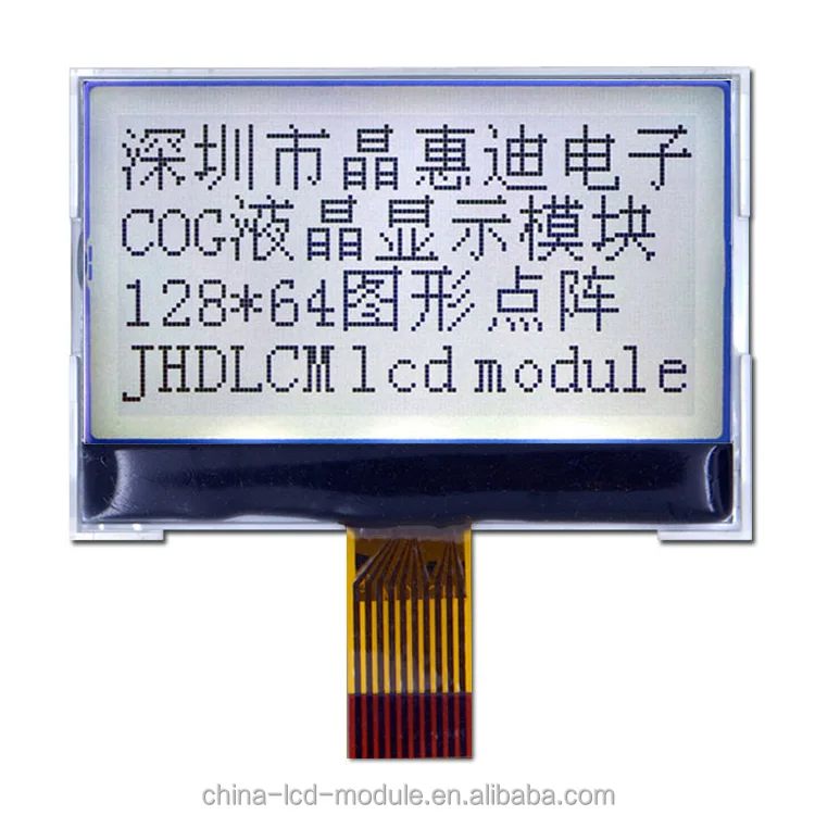正更换 Lcd 显示 Jhd12864-g176bsw-g - Buy 小 Lcd 显示，正显示模式 Lcd 显示部分，透明 Lcd 显示 ...