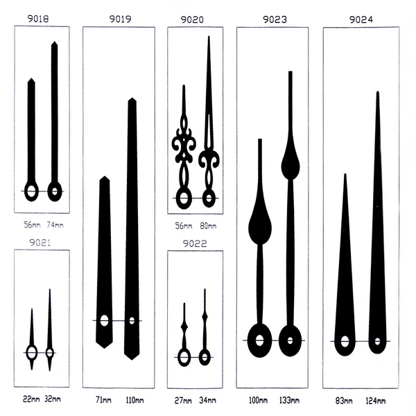 Big Clock Hands Arrows Long Clock Hands High Quality Clock Hands ...