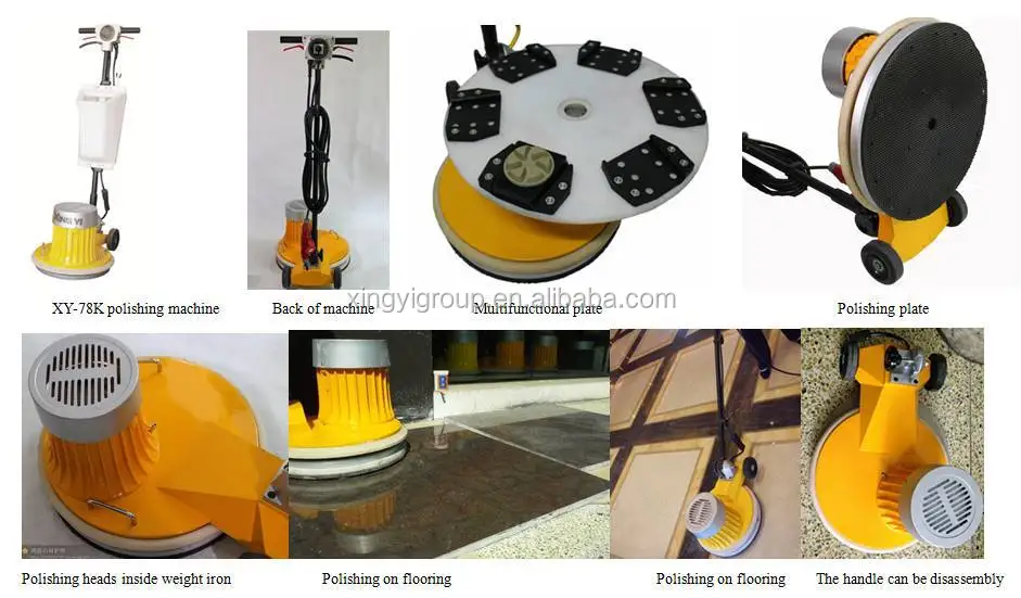 Stone Marble Floor Tile Buffing Cleaning Polishing Machine