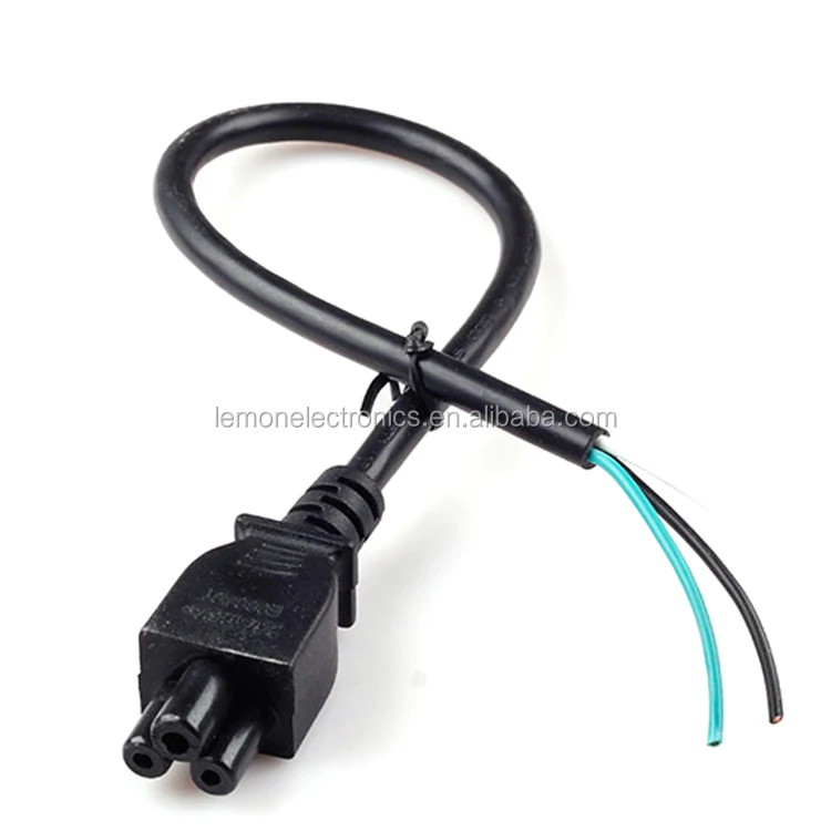 Iec 320 C5 Female Cloverleaf Connector Ac Power Cord - Buy C5 Connector ...