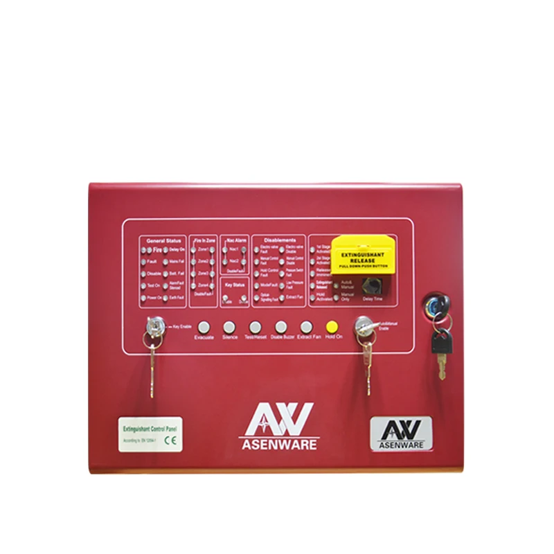 Conventional Fire Alarm Fire Suppression System Control Panel For Fm200 ...