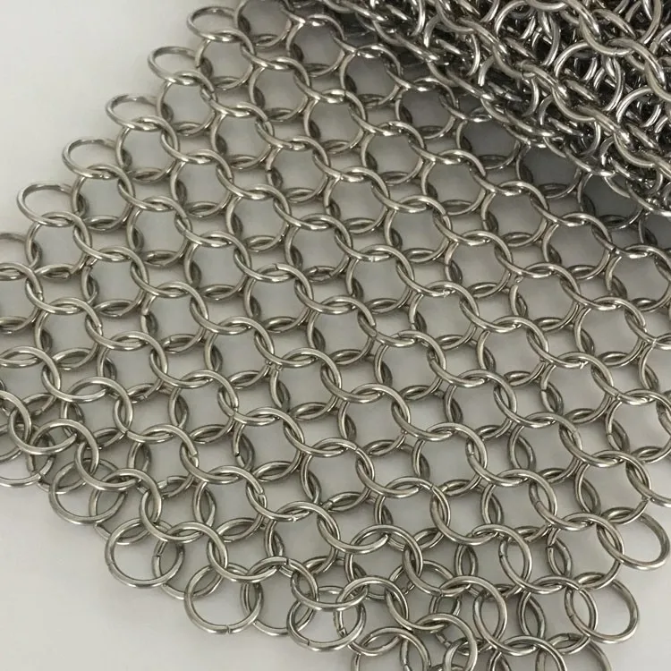 Stainless Steel Chain Link Mesh Ring for Rings & Jewelry - OEM