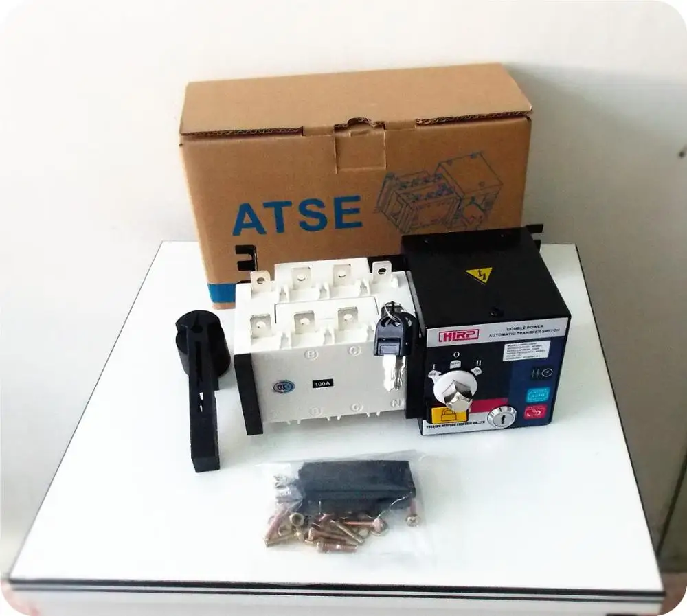 3phase 4 Poles Fire Control Type 400a Generator Ats Automatic ...
