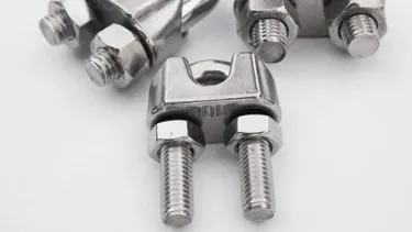 Heavy Duty SUS304 316 Stainless Steel Wire Rope Clamp Round Clip ...