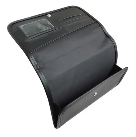 Custom High Quality Pu Portfolio Car Service Leather Folder Document ...