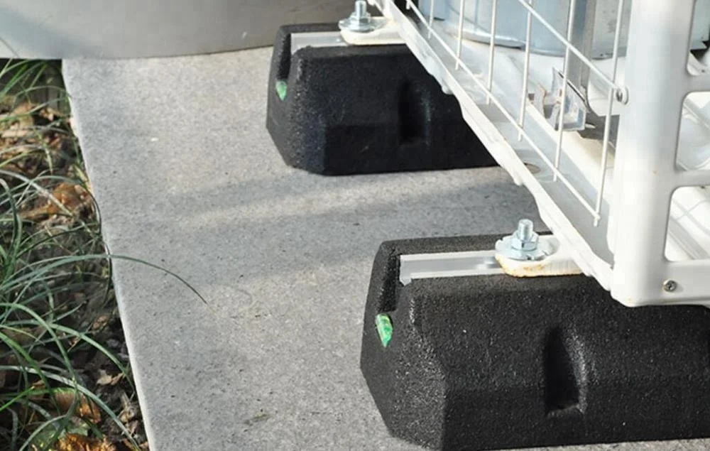 Refrigeration Big Foot Fix-it-foot Floor Support Mounting Feet Rubber ...