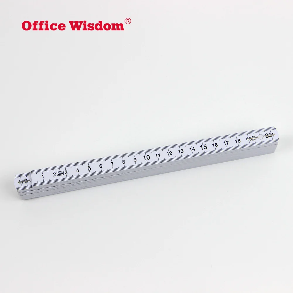 2 Meters Foldable Plastic Ruler - Office Wisdom Quality