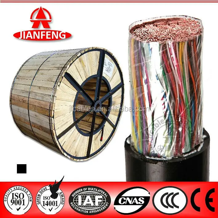 2019 Jianfeng Telephone Cable From 10 Pair To 1800 Pair 0.40mm 0.50mm 0 ...