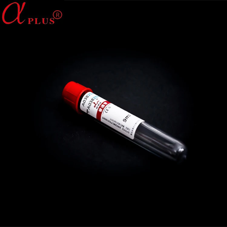 Red Top PET Plain Vacutainer Vacuum Blood Collection Tube| Alibaba.com