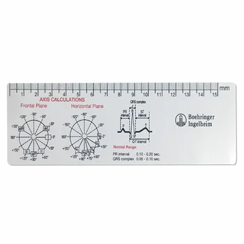 Plastic Ekg Ecg Printable Scale Ruler - Buy Ecg Ruler,Ecg Printable ...