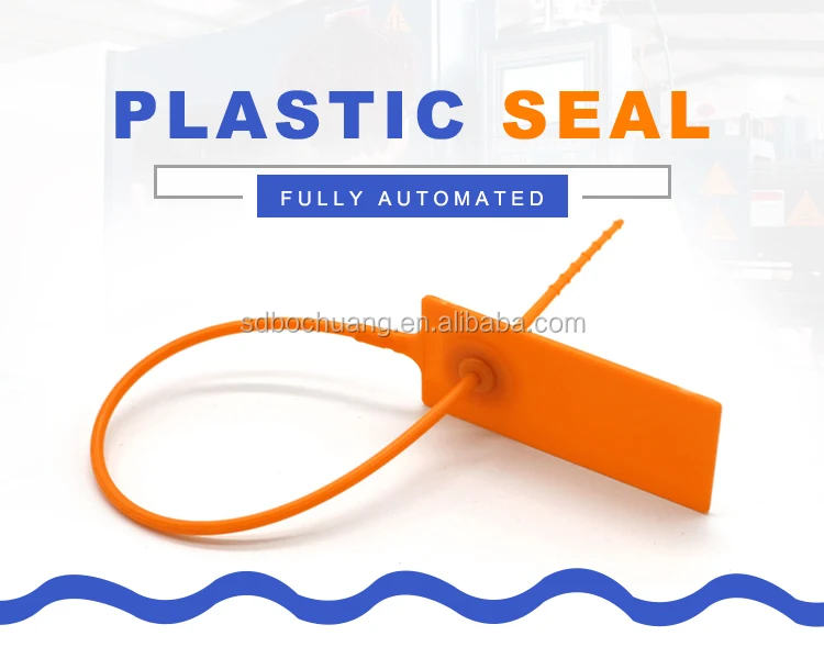 BCP314 Factory Plastic Seal Free Sample Plastic Security Seal Tags ...