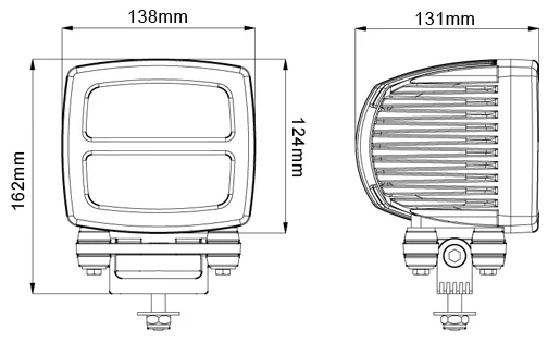 Heavy Duty LED Work Lamp - 60W High Intensity Lighting