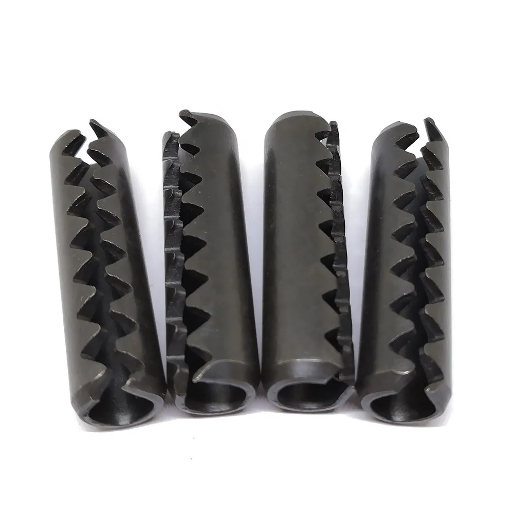 Stainless steel and Carbon steel ,Toothed Slotted Spring pins| Alibaba.com
