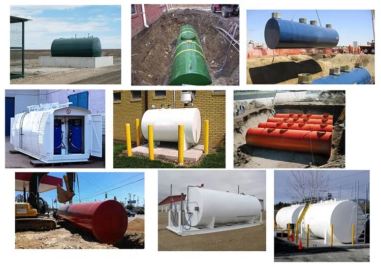 Double Wall Above Ground Skid Mounted Fuel Storage Tank Diesel Fuel ...