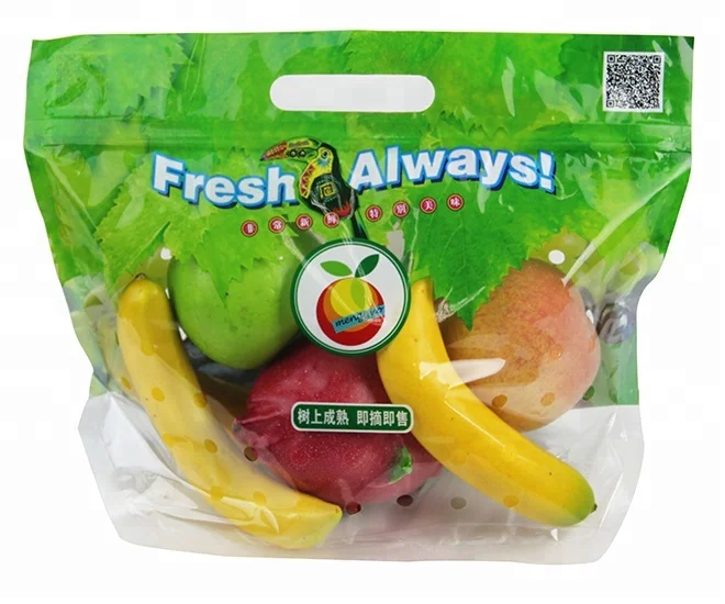Ldpe Ziplock Aseptic Grape Bag,Cherry Bag,Fruit Bag With Hole/slider ...