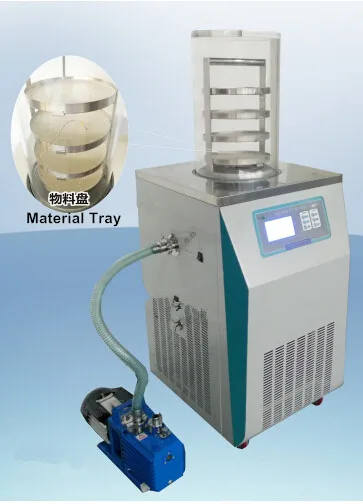 Laboratory freeze dryer vertical spray dryer 6 kg TOPT-18A food, fruit ...