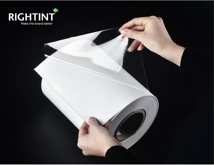 Non Adhesive Transparent Pvc Electrostatic Film Glass Vinyl Static ...