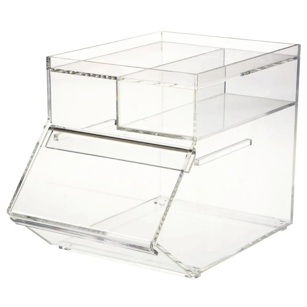 Clear Acrylic Candy Dispenser - Sustainable & Customizable