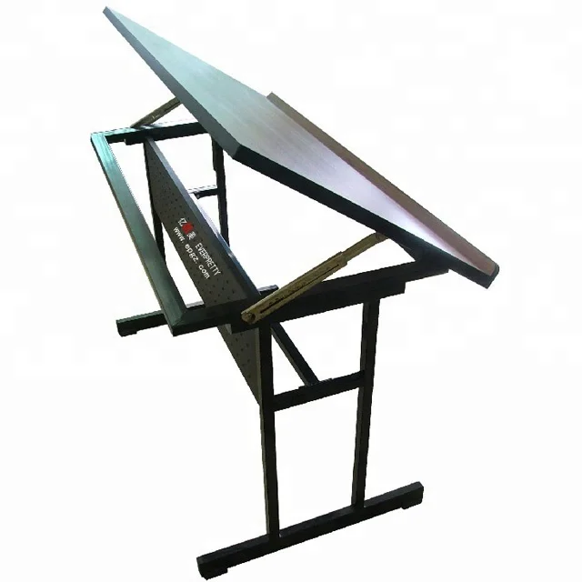 Wooden Adjustable Height Architectural Drafting Board