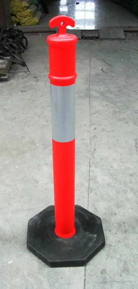 T Posts Pe Bollard With Rubber Road Traffic Bollard Delineator - Buy Pe ...