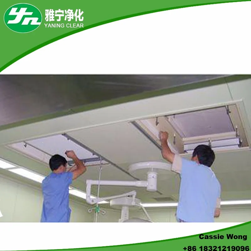 YANING Clean Room Ceiling Mounted Diffuser - Gel Seal HEPA Terminal Box