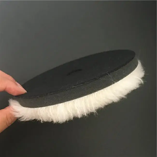 Good Quality 5inch lamb white Wool Polishing Pad Grinding Disc| Alibaba.com