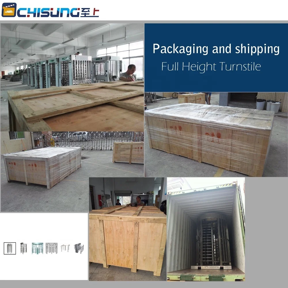 Chisung Full Height Turnstile Mechanism Semiautomatic Mechanism Two ...