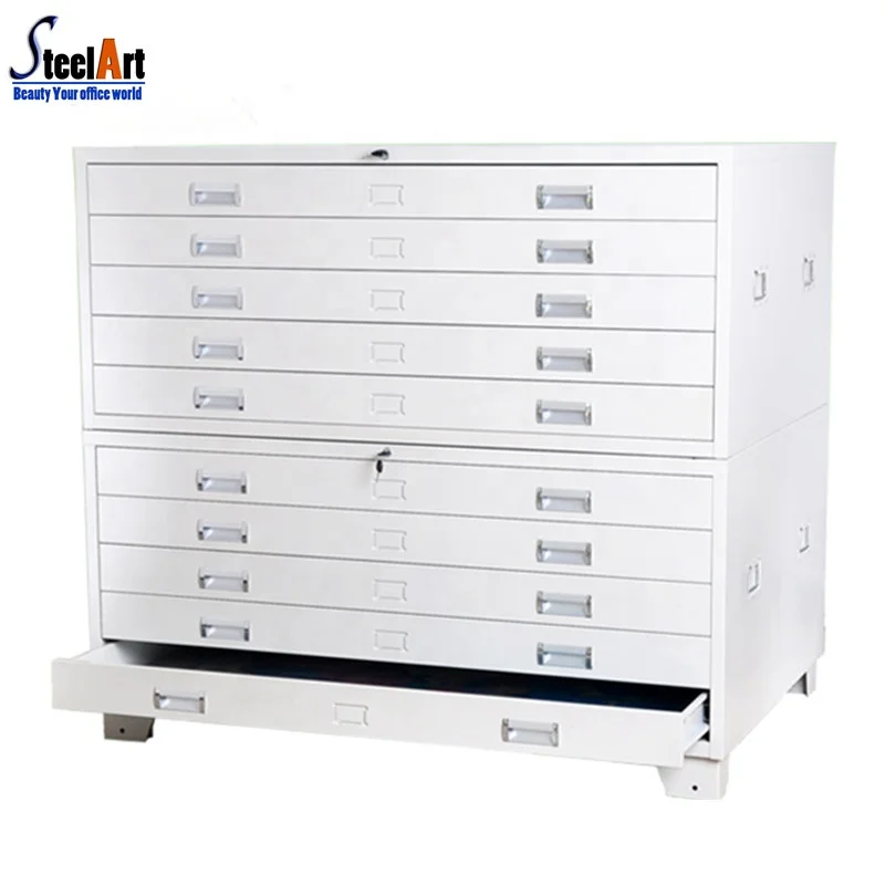Heavy Duty Combined 5 Drawer A0 Drawing Cabinet - Buy A0 Drawing ...