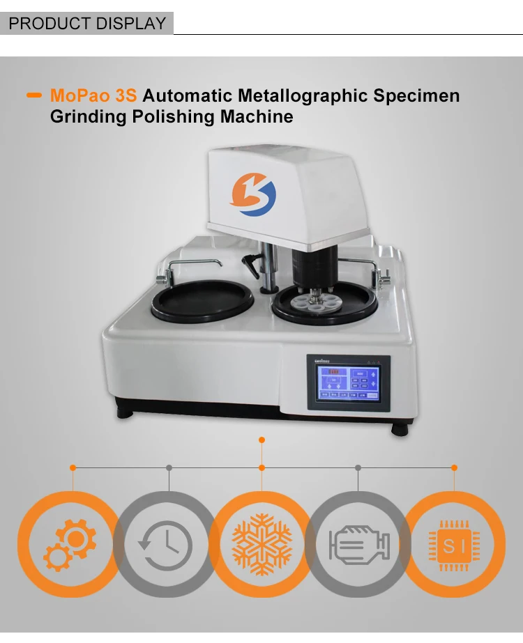 KASON Metallographic Sample Grinder Polisher - High Quality
