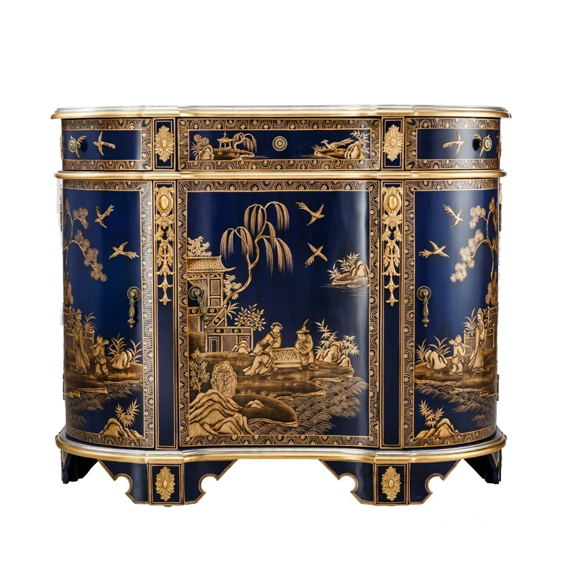 Hobby Storage Cabinet Home Furniture Luxury Console Table Wood ...