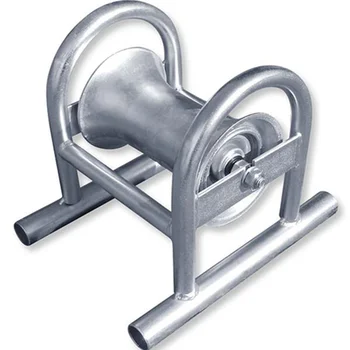 Heavy Load Electric Cable Pulling Roller,Triple Corner Cable Roller ...