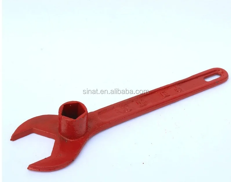 Outdoor secure red fire fighting ground fire hydrant wrench| Alibaba.com