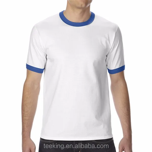 Mens Plain Ringer T-shirt - Buy Ringer T-shirt,Mens Plain T-shirt,Mens ...