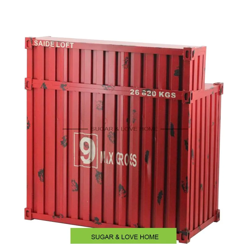 Shipping Container Furniture Reception Desk by SUGAR & LOVE HOME